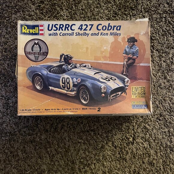 Other | Revell Usrrc 427 Cobra Model Car Kit Unassembled Usrrc 427 ...